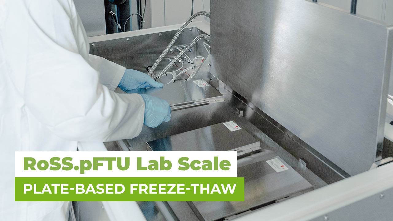 Laboratory freezer | RoSS.pFTU Lab-Scale – Single Use Support
